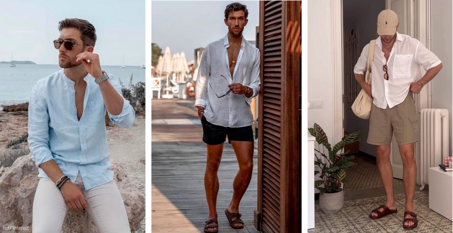 Tendências para a moda praia masculina em 2024